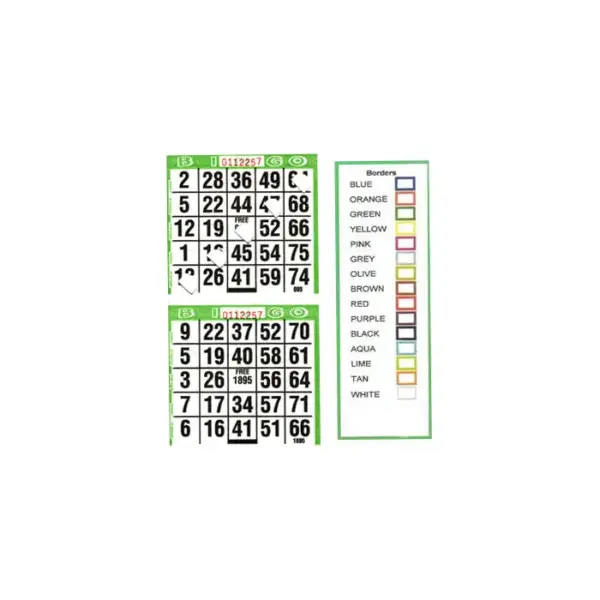 Push Out Bingo | Bonanza Bingo Supply